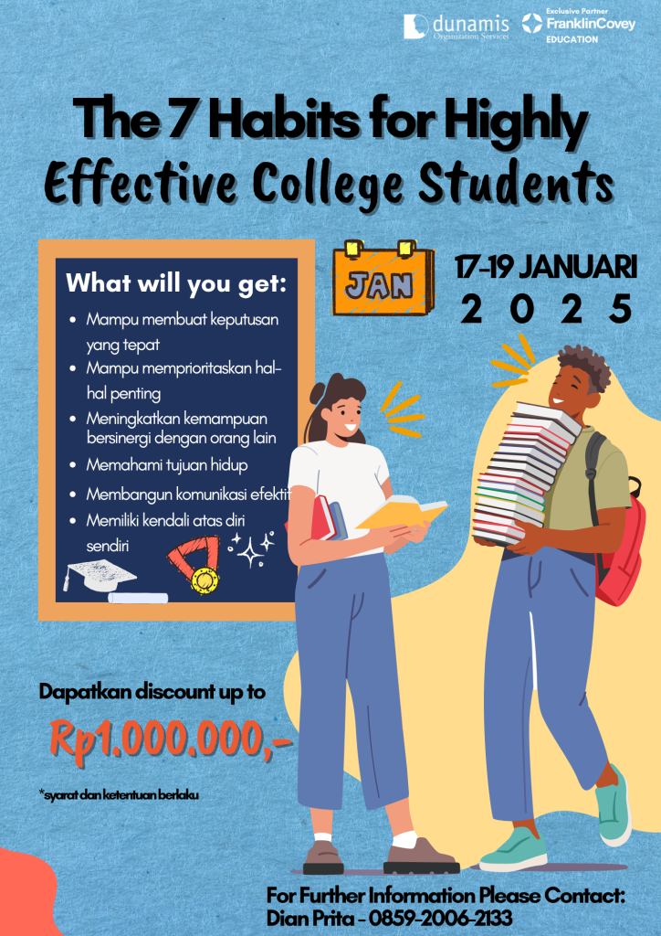 The 7 Habits for Highly Effective College Students - Dunamis Organization Services